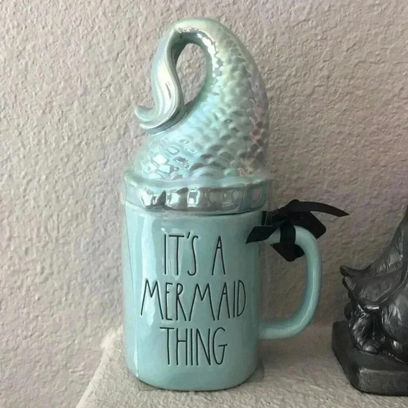 Rae Dunn | Dining | New Rae Dunn Its A Mermaid Thing Ariel Mermaid Mug ...